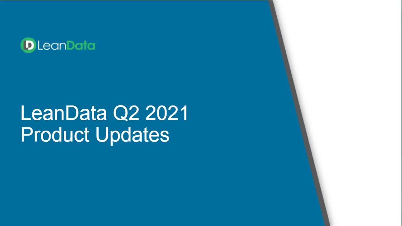 What's New with LeanData Product Webinar - May 2021