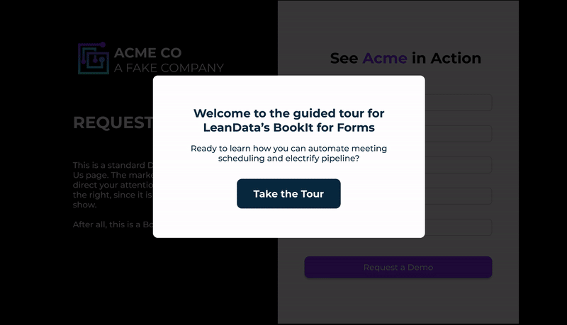 Bookit Demo: A Walkthrough of LeanData's Scheduling Platform